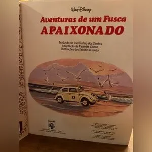 Little Golden Books | Other | Disney Aventuras De Um Fusca Apaixonado ...